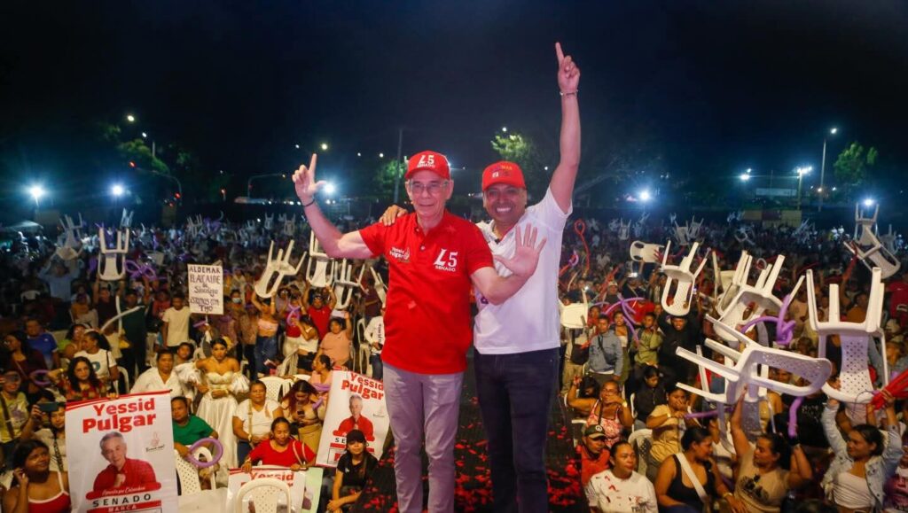 Apoteósico recibimiento a Yessid Pulgar L5 al Senado en Sincelejo ...